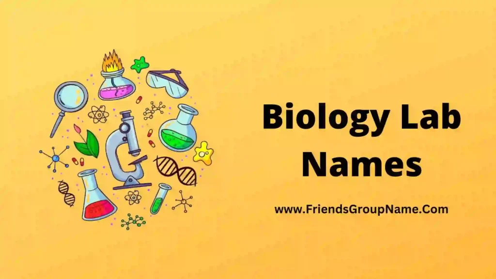 Biology Lab Names 2024 Best Funny Good Lab Names For Biology Biology Lab Names 2024 Best Funny Good Lab Names For Biology